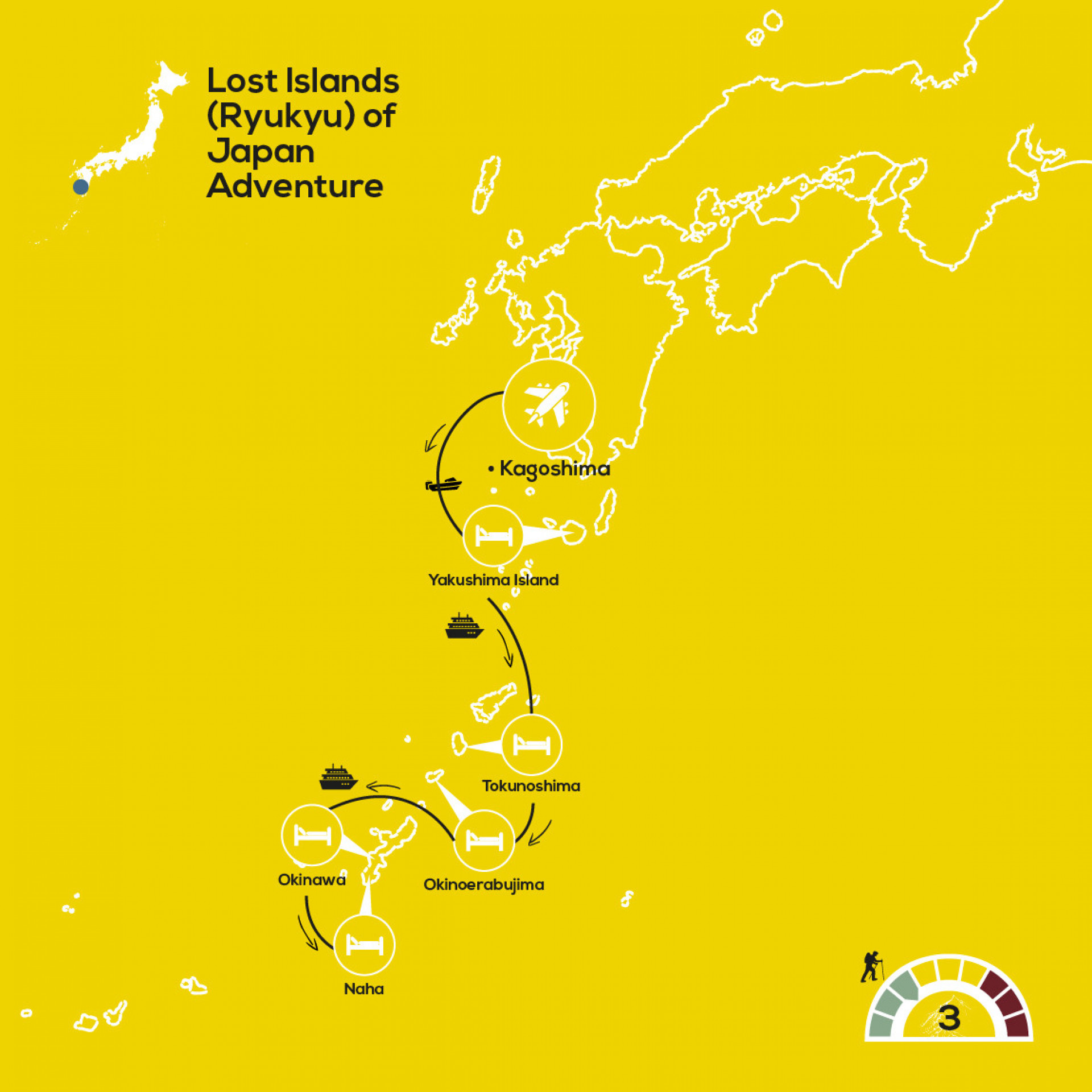 Japan Island Tour | Lost Islands of Japan Tour - Yellow Wood Adventures
