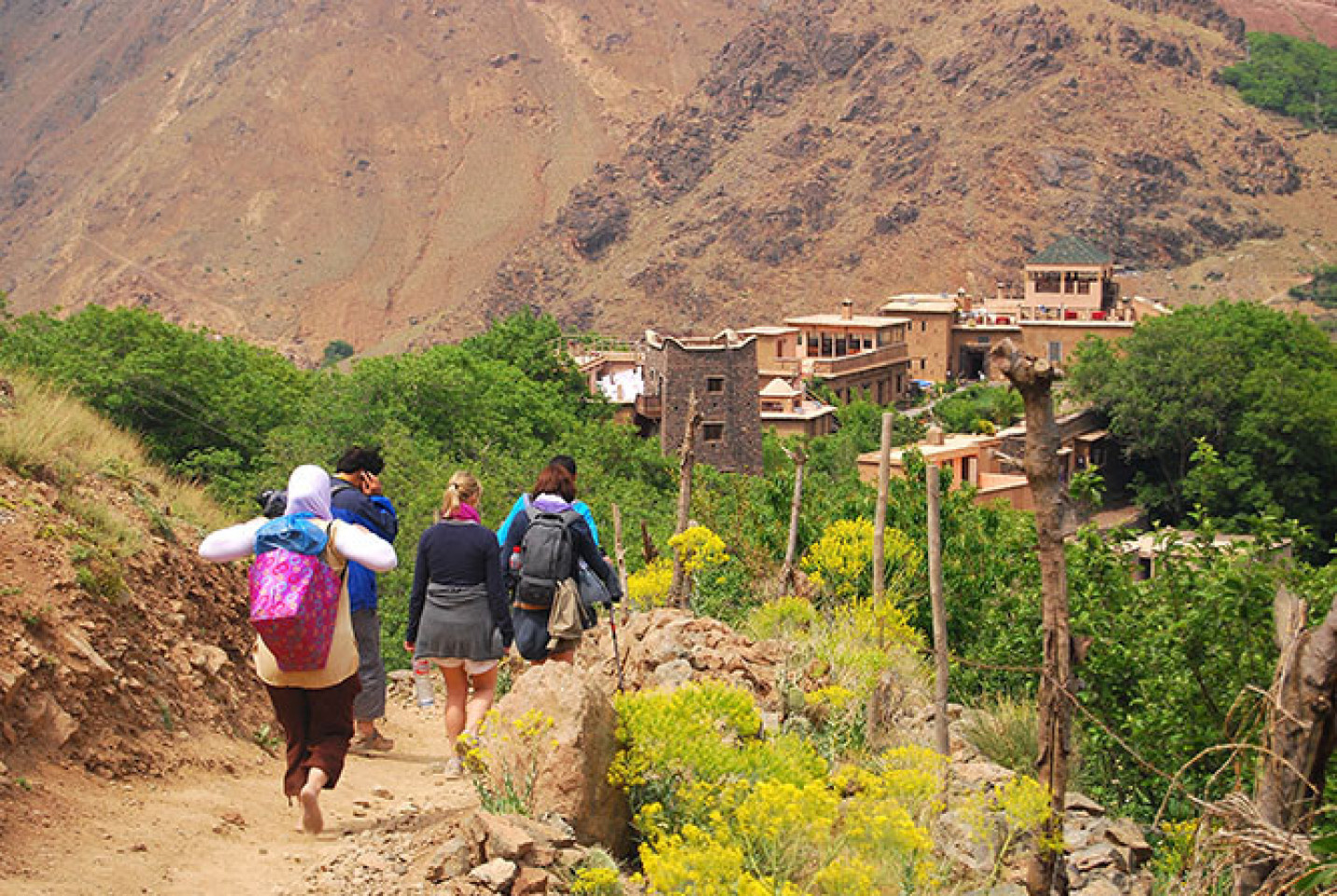 Hiking in Morocco's High Atlas Mountains - Yellow Wood Adventures