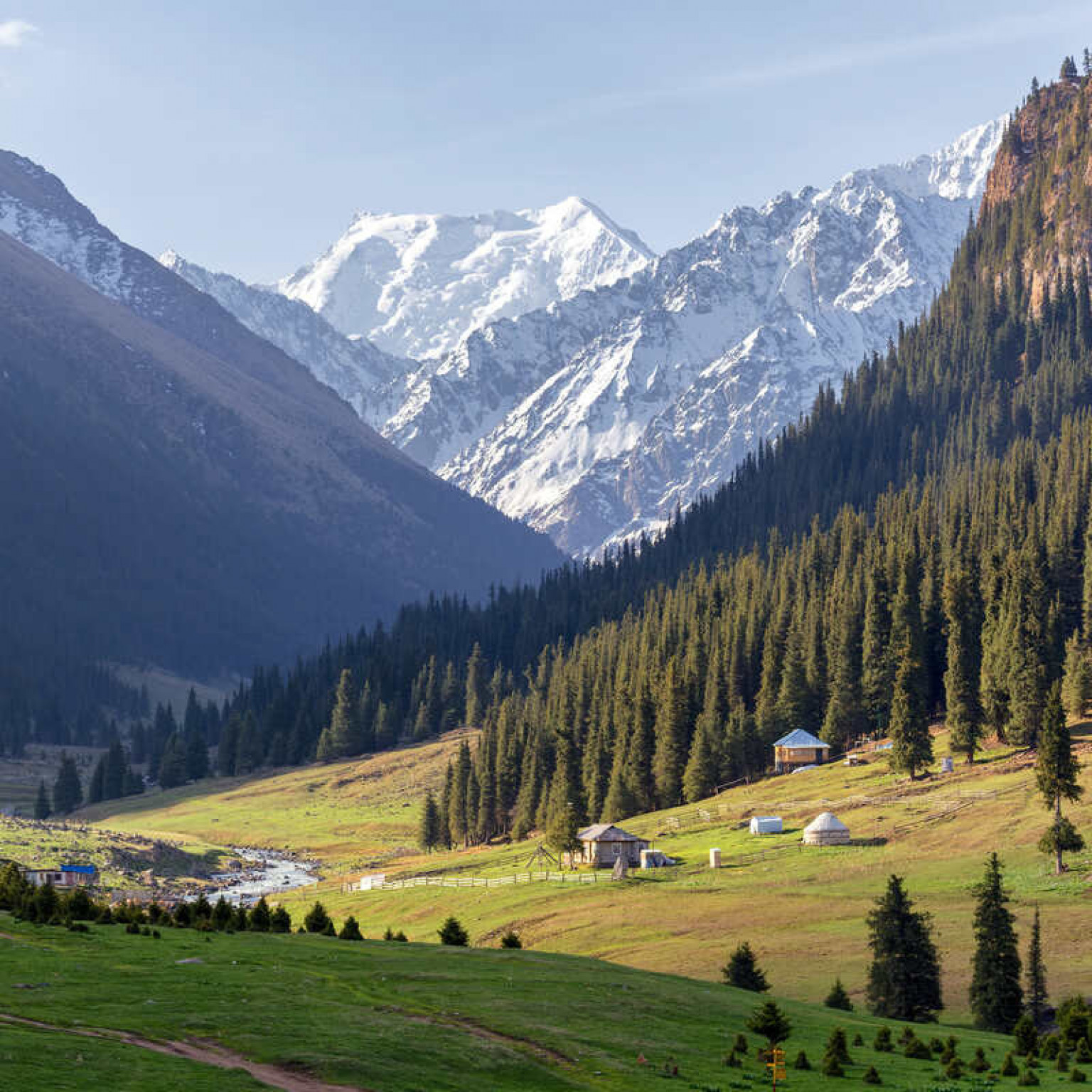 Kyrgyzstan Trekking Tour | Kyrgyzstan Tian Shan Wild Trek - Yellow Wood ...