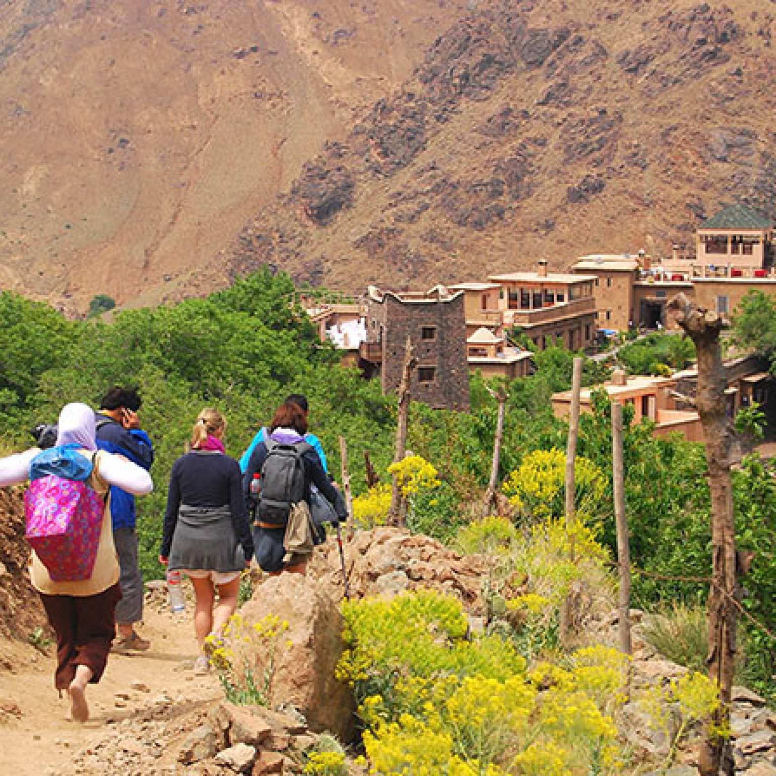 Hiking in Morocco's High Atlas Mountains - Yellow Wood Adventures